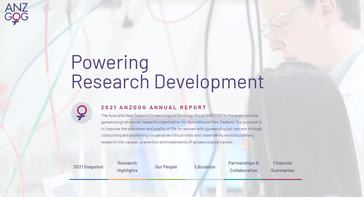 ANZGOG 2021 Annual Report